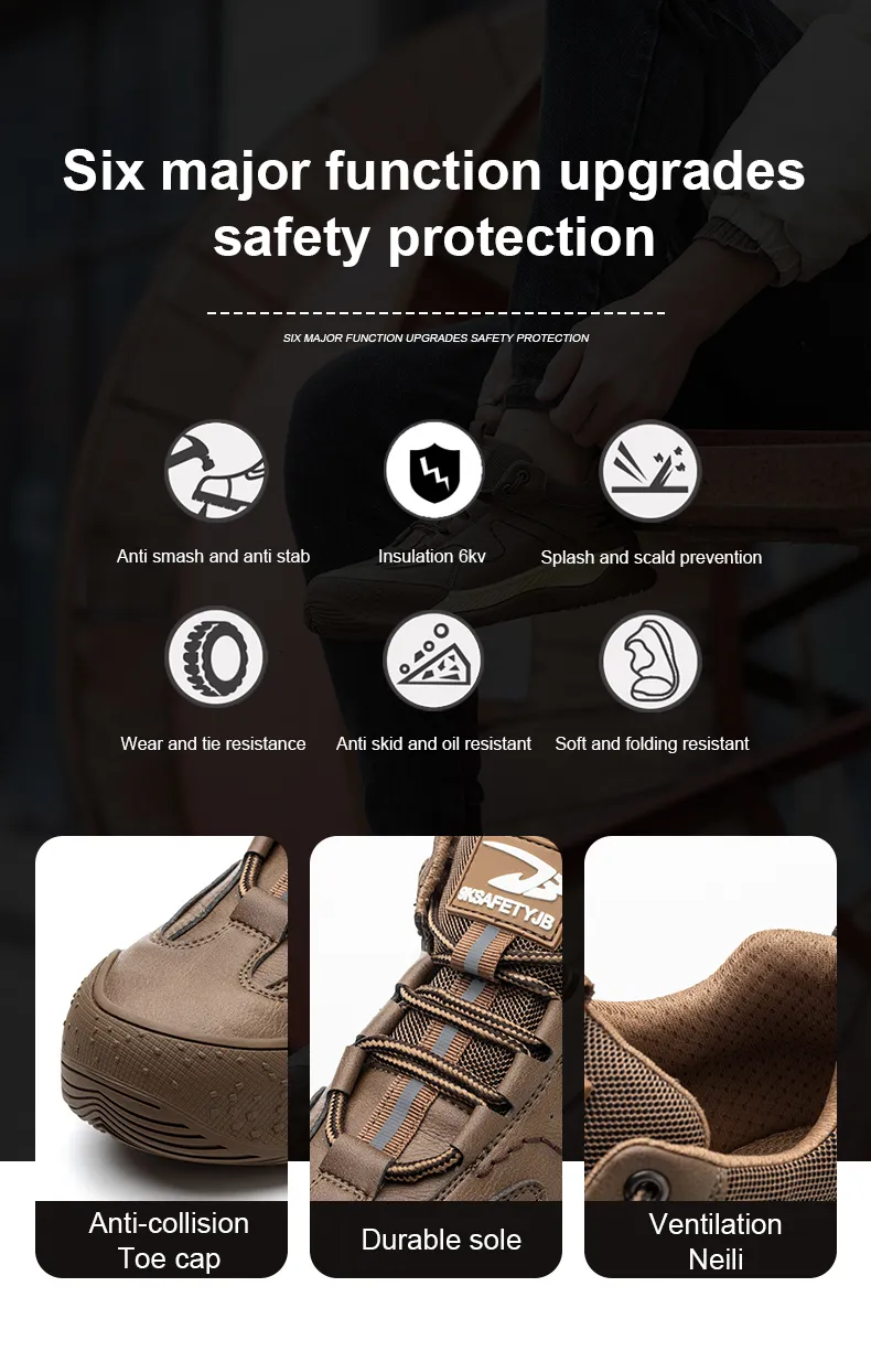 Zapatillas De Seguridad De Construcción Zapatillas De Zapatillas Con ...