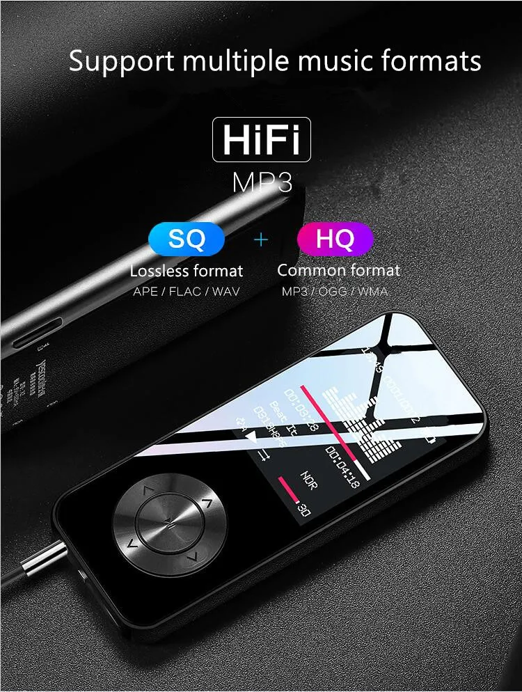 Touch Screen Ruizu M4 Mp3 Player With HiFi Support, Video Play, FM ...