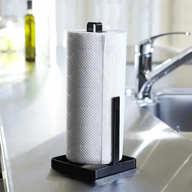 Bathroom Tissue Holder Stand Freestanding Toilet Paper Stand With Sleek ...
