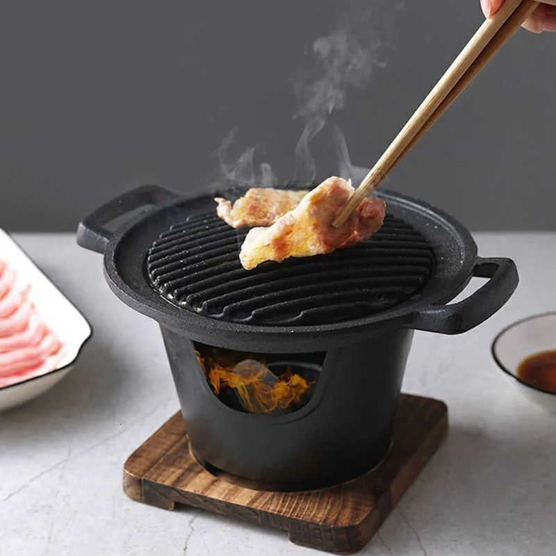 DHgate.com:Japanese Smokeless BBQ Grill, Non-Stick Roasting Meat Tools ...