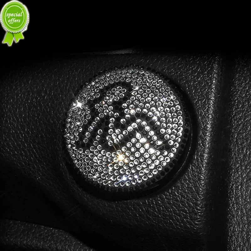 Luxury Pink One Key Start Button Cover For Girls Enhance Your Car's ...