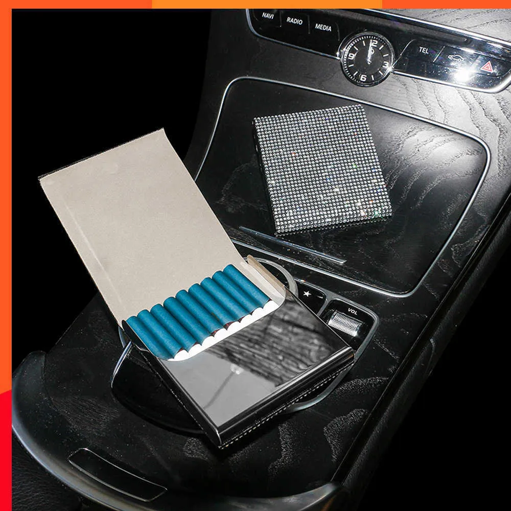 High End Cigar Box Genuine Leather Cigarette Storage Case For Womens ...