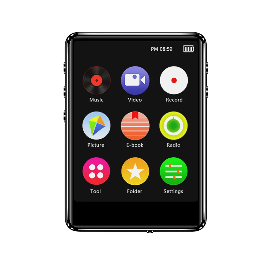 Portable Lossless MP3 MP4 Player - 2.4 Full Touch Screen, Bluetooth ...
