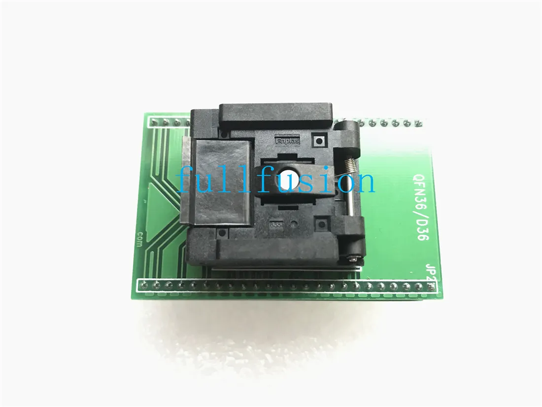 QFN36 to DIP Adapter - 0.5mm Pitch IC Test Socket, Programming Adapter ...