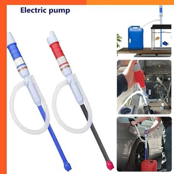 Battery Operated Liquid Transfer Pump Portable Electric Handheld Siphon ...