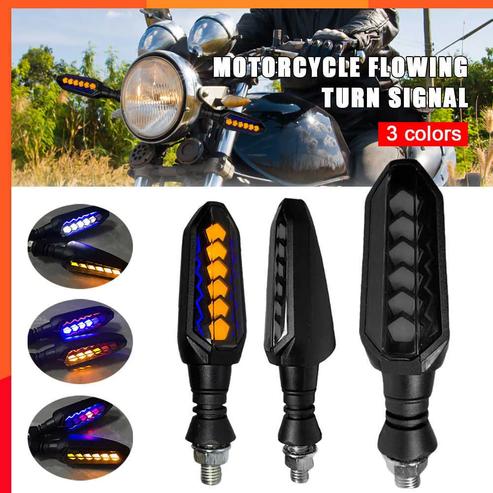 Motorcycle LED Turn Signals: Flowing Indicator Lights, 12V Flashing ...