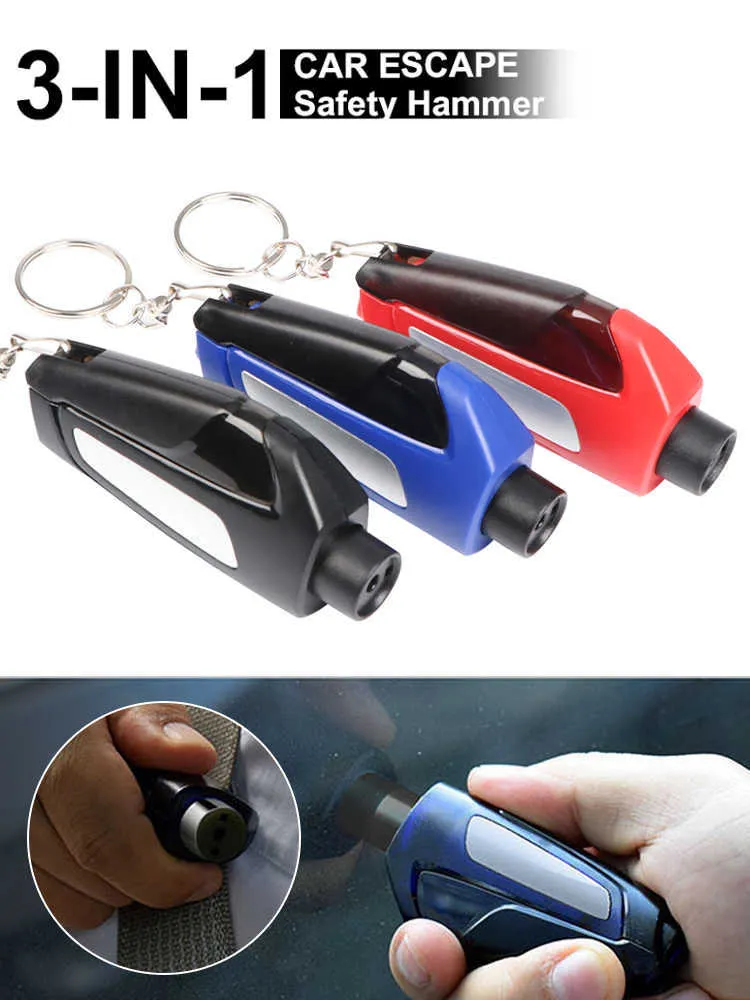 New Car Safety Hammer Window Breaker Emergency Escape Safety Tool Life ...