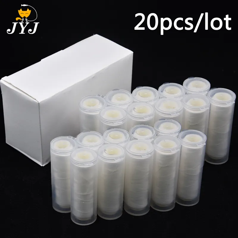 Premium Bait Elastic Thread 20 Spools: High Tensile Polyester ...
