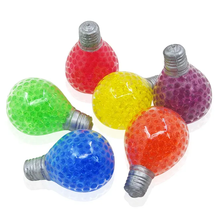 DHgate.com:Lamp Bulb Fidget Toy Water Beads Squish Ball Anti Venting ...