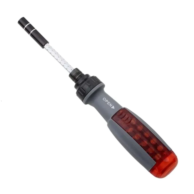 230508 Ratchet Screwdriver Set Magnetic Torx Bits With 180° Rotation ...