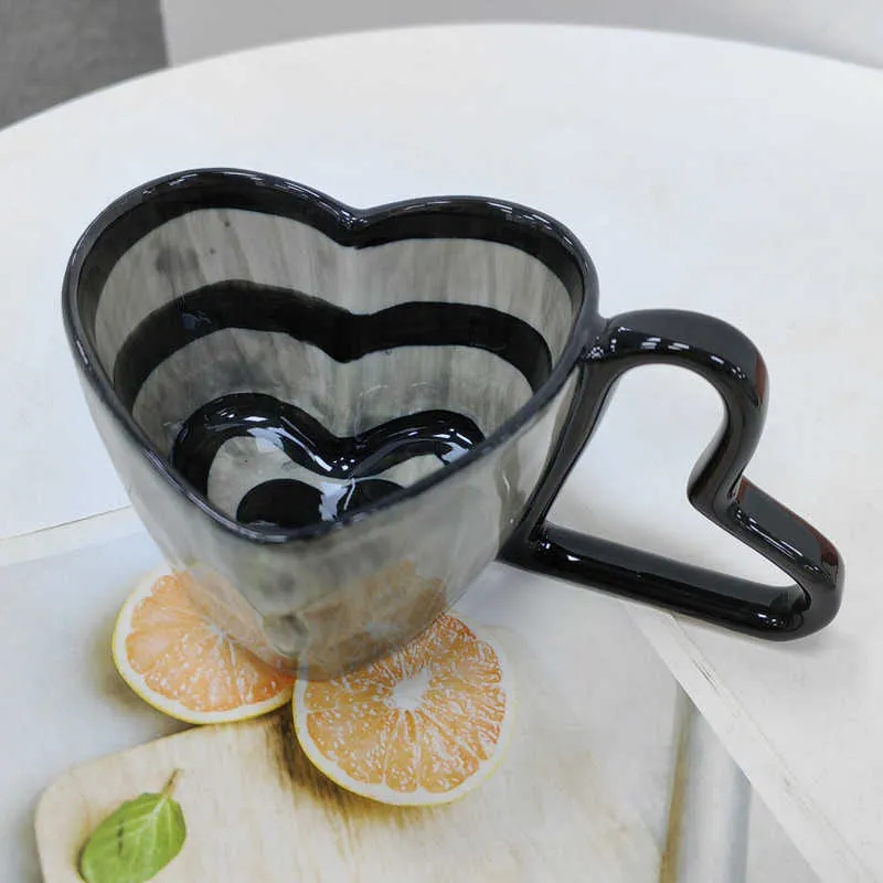 heart shape tea cup