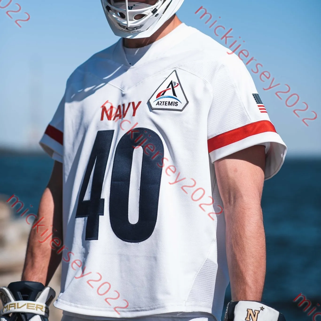 2023 Navy Midshipmen Lacrosse Jerseys NASA Themed, Personalized With ...