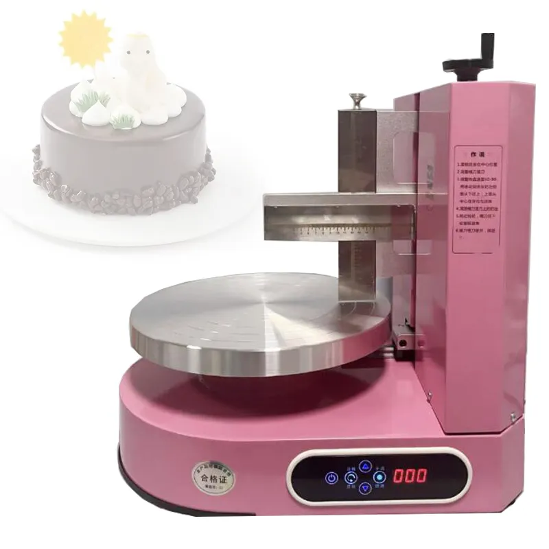 Cake Smoothing Machine Cake Cream Spreading Coating Machine Automatic ...