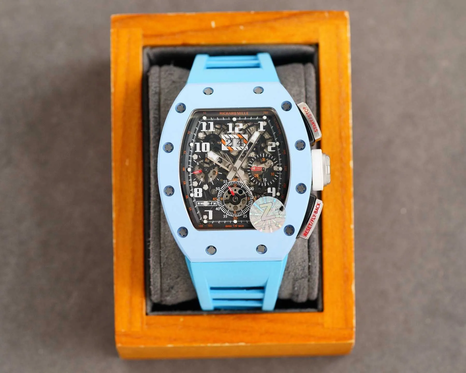 Modern Car With Classic Body: Richie Miller Mechanical Chronograph ...