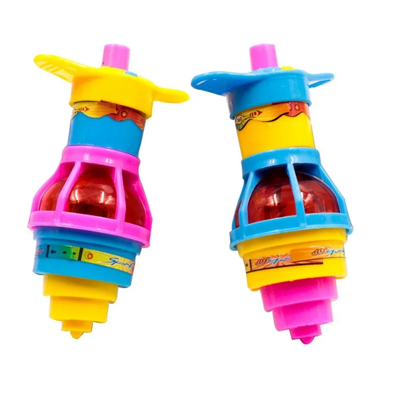 Glowing LED Spinning Top Light Up Flashing Luminous Gyroscope Classic ...