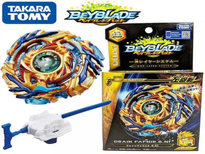 Takara Tomy Starter Drain Fafnir Beyblade Burst B79 B185 Giro Izquierdo ...