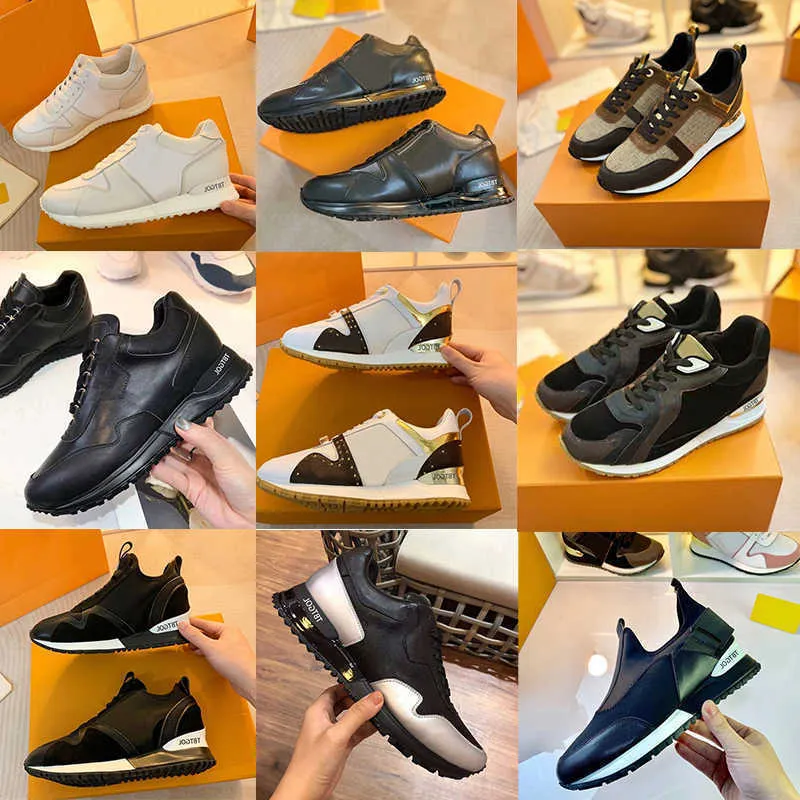 Run Away Men Sneakers Suede Designer Fashion Platform Shoes Trainers ...