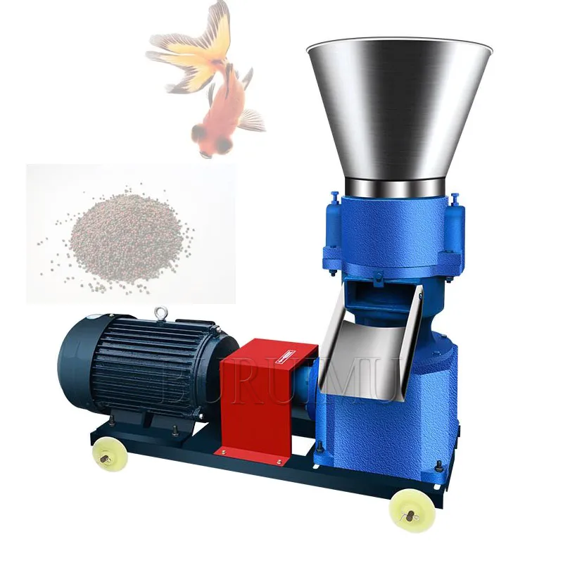 Animal Feed Pellet Mill Machine 150 Model Wood Pellet Mill For ...