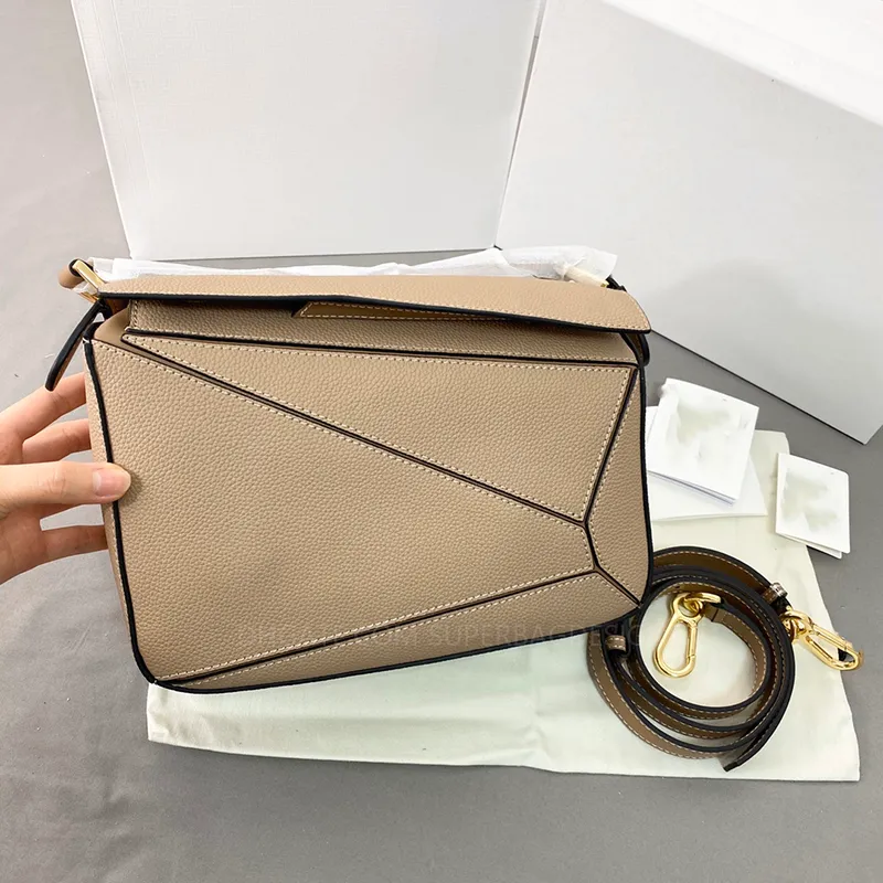 Mirror Quality Designer Bag Lady Vintage Retro Box Patchwork Geometry ...