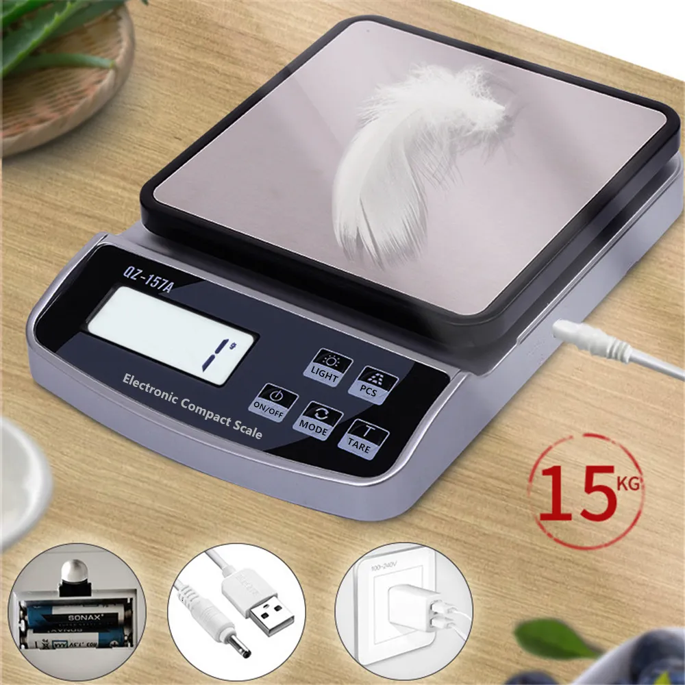 2024 Smart Digital Kitchen Scale, USB Rechargeable Food Scale with High ...