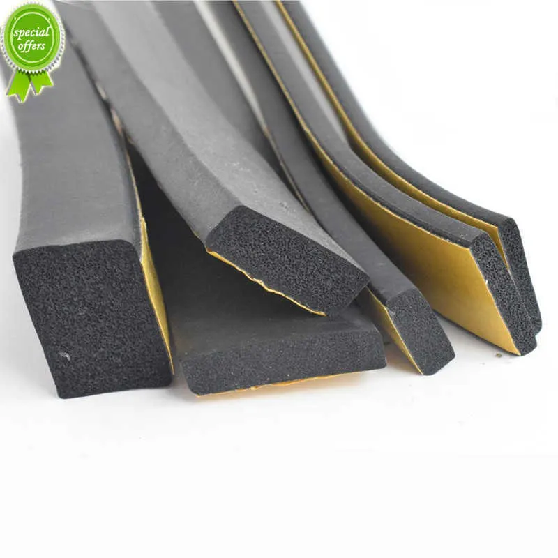New Rubber Self Self Adhesive Foam Strip Sponge Seal Strip Width10 30mm ...