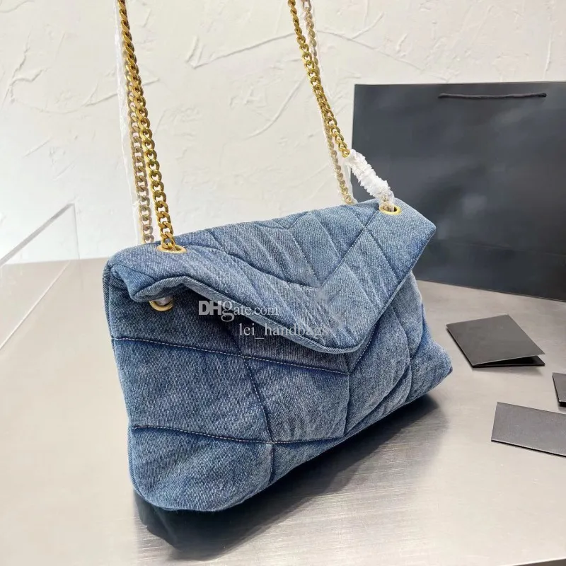 Women's Designer Handbag: Luxury One Shoulder, Fashion Casual Denim ...