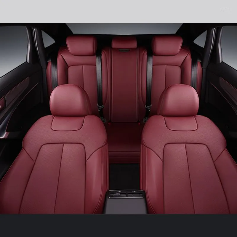 Custom Leather Car Seat Covers for Smart Fortwo 451 453 Forfour 2024 Models Full Set Breathable Durable Easy Installation