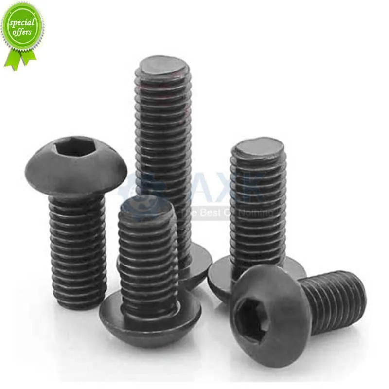 New M2 M2.5 M3 M4 M5 M6 M8 M10 Grade 10.9 Alloy Steel Screws Hex Socket ...