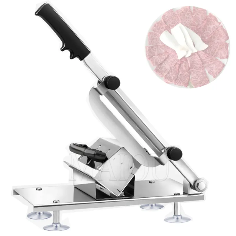 Meat Slicer Machine Manual Frozen Meat Slicer For Beef, Mutton, And ...