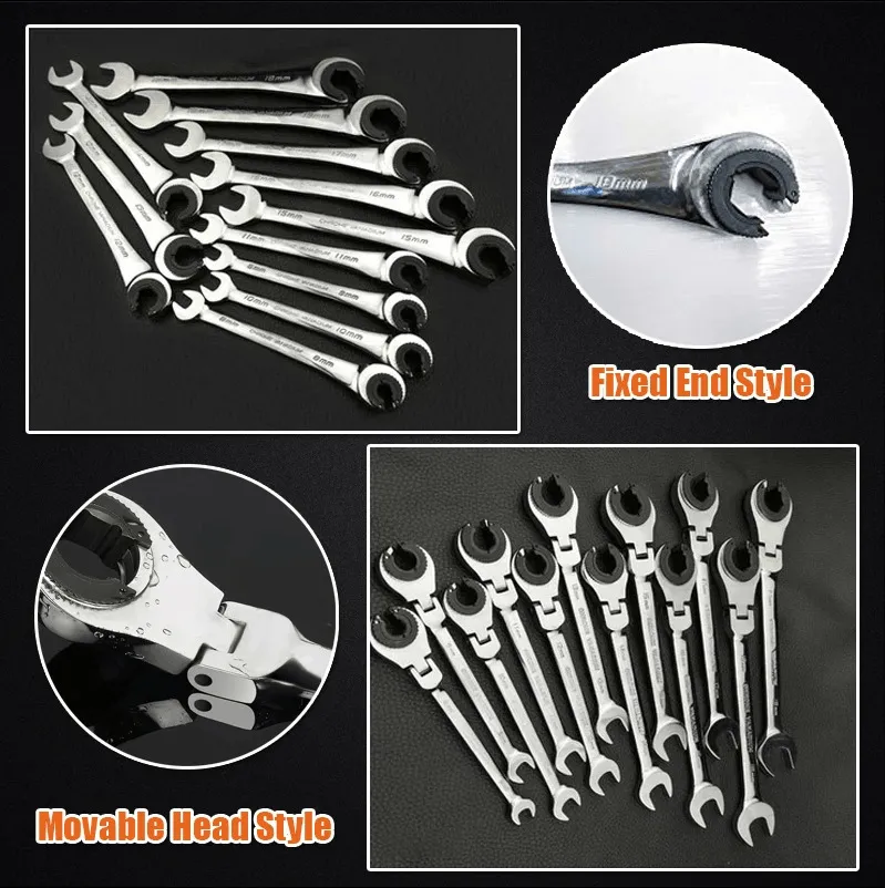 Tubing ratchet wrench store