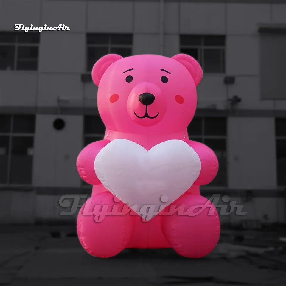 Wholesale Outdoor Showstopper: Cute Pink Inflatable Bear Bear Cartoon ...
