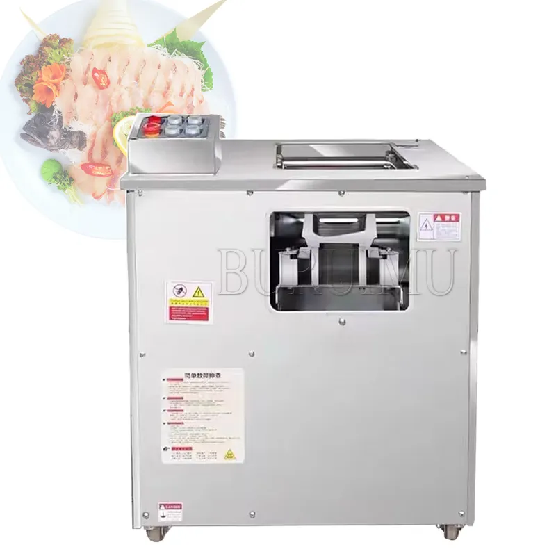 Automatic /Min Fish Slicing Slicer Fish Fillet Machine Fish Processing ...