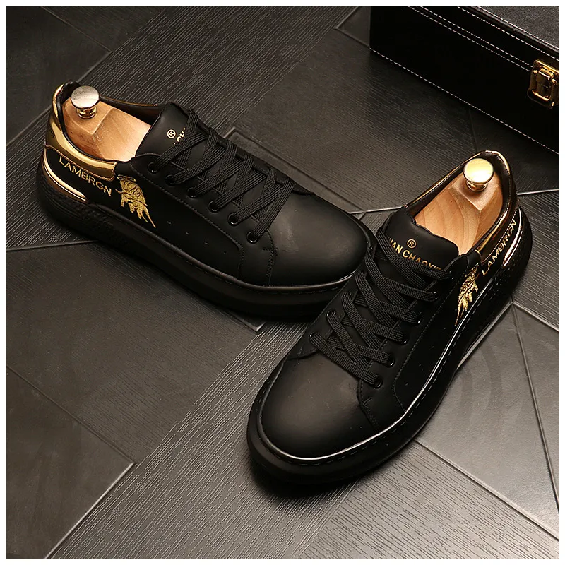 Elegant Mens Dress Shoes Breathable Leather Business Oxfords With ...