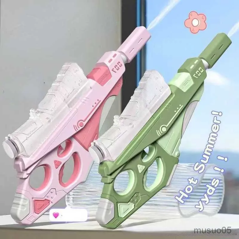 Electric Water Gun For Sand Play And Fun Park Water Boom High Pressure ...