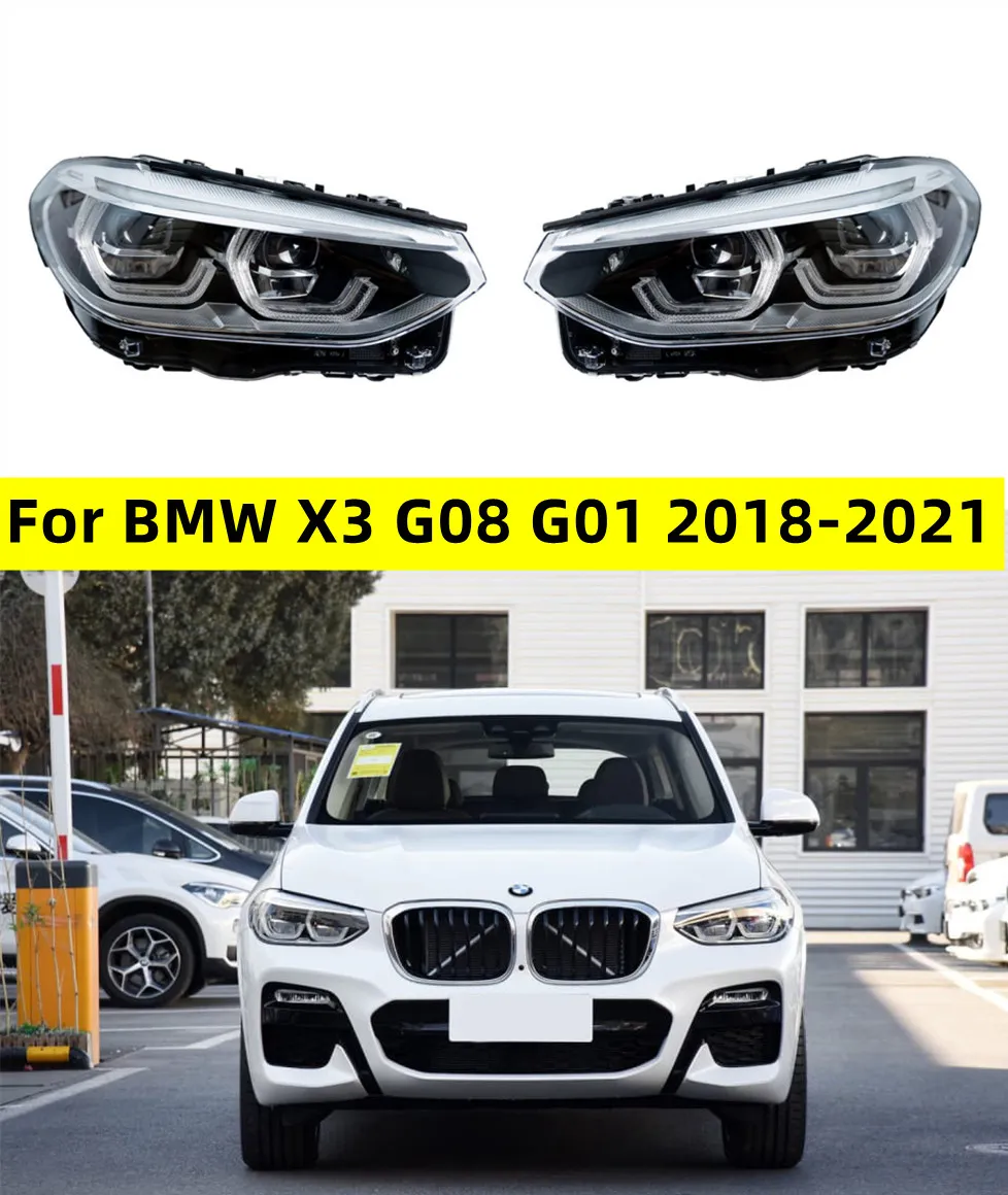 Car Head Lights For BMW X3 20 18 20 21 G08 G01 LED Auto Headlight ...