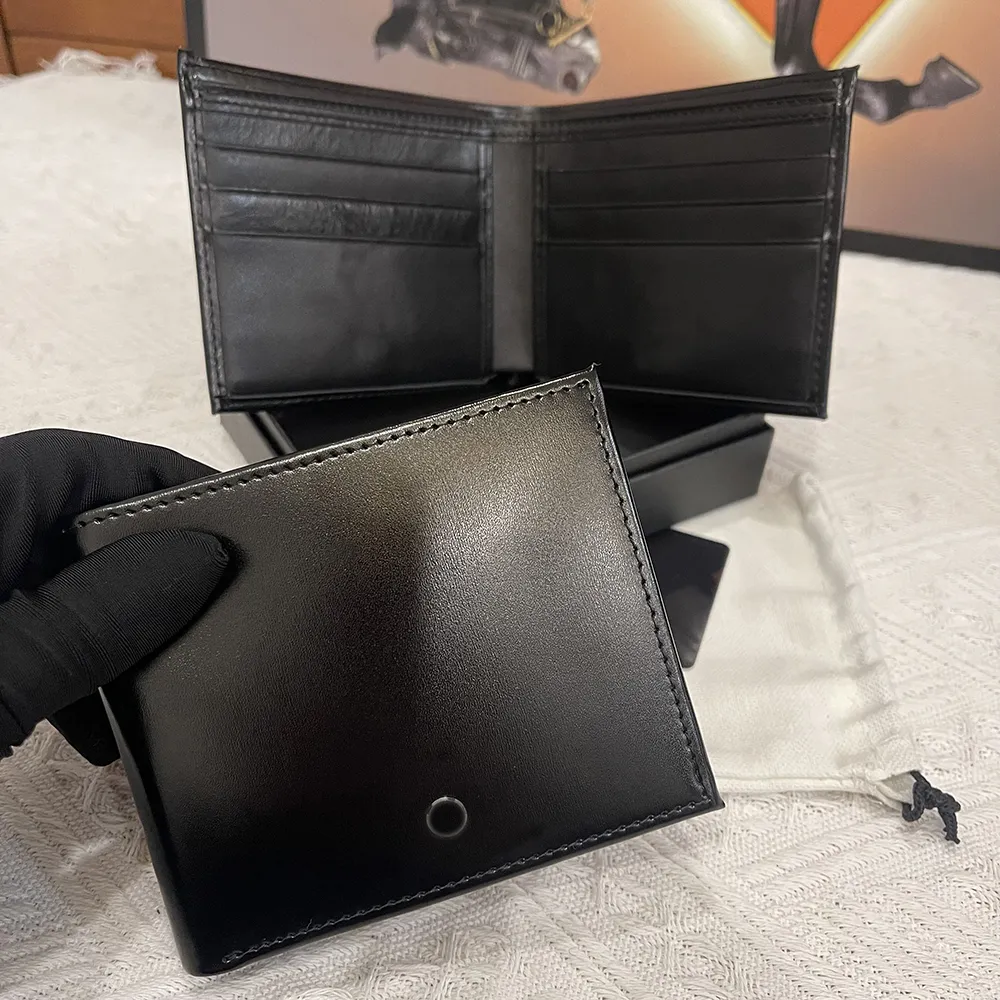 Elegant Men's Business Wallet with Secure Credit Card Compartments and ...