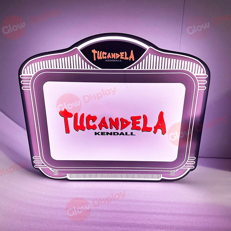 Custom VIP Service Logo Message Board With Rechargeable Battery For ...