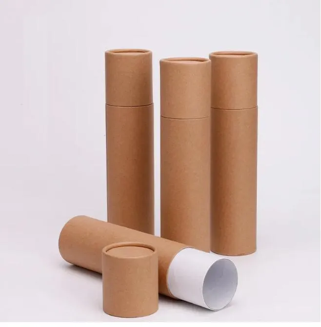 Wholesale Packaging: Large Kraft Paper Cardboard Canister Cylinder ...