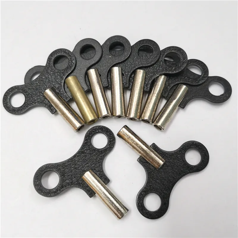 Clock Keys Set - Antique Clock Winding Keys Assortment, Black Metal ...