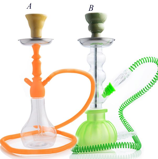 Hookah Grueso Shisha One Hose Colors Cup Bongs Pipas De Agua Hookahs ...