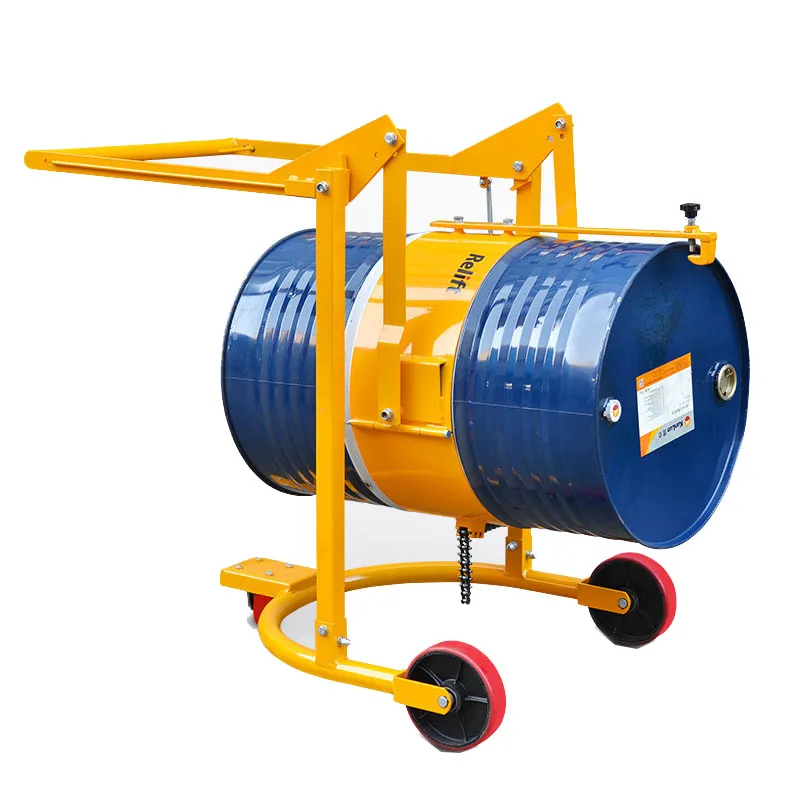 Oil Drum Hand Truck Trolley 660 Lb/300 Kg Capacity Oil Bucket Carrier ...