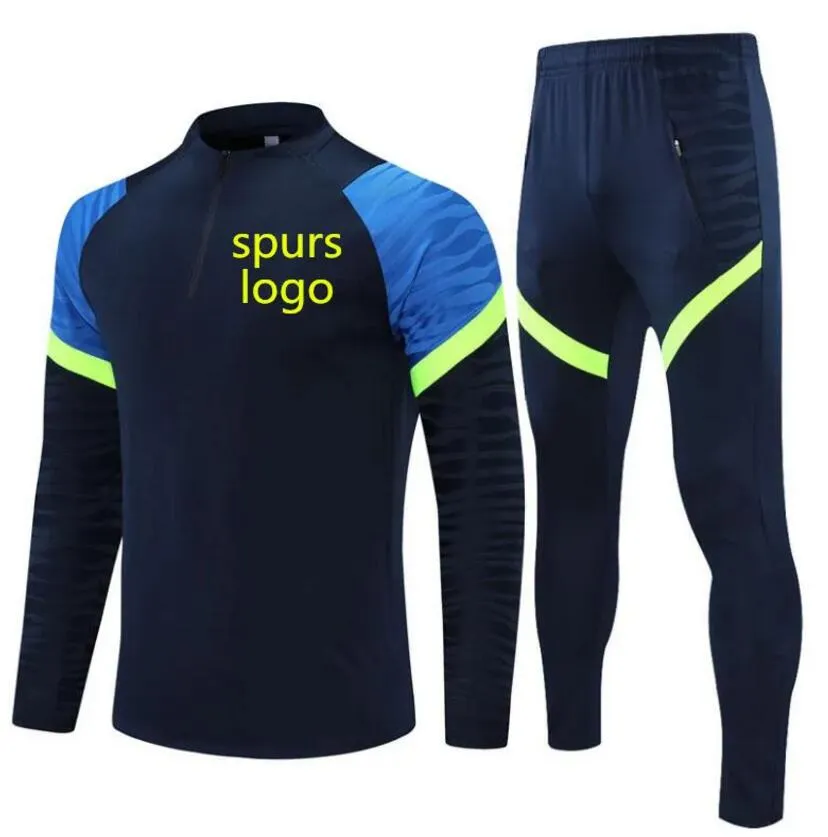 2023 2024 Hot Spurs Soccer Tracksuit Set Long Sleeve Training Suit For ...