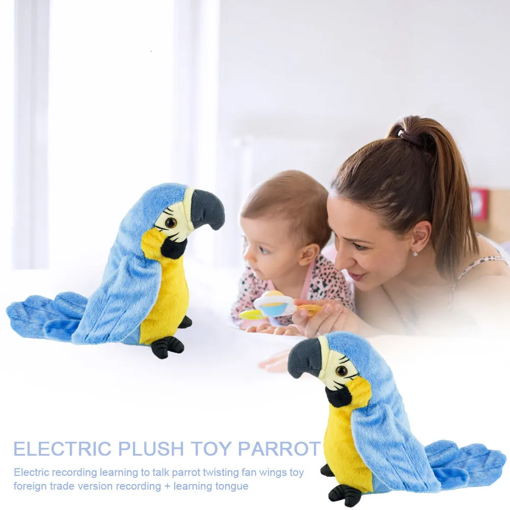Cute Electric RC Talking Parrot Bird Plush With... From Xianstore07, $8 ...
