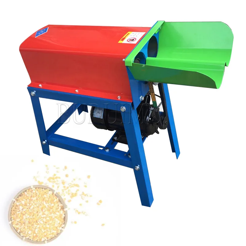 Mini Maize Thresher Machine Removing Corn Cob Seed Separator Threshing ...