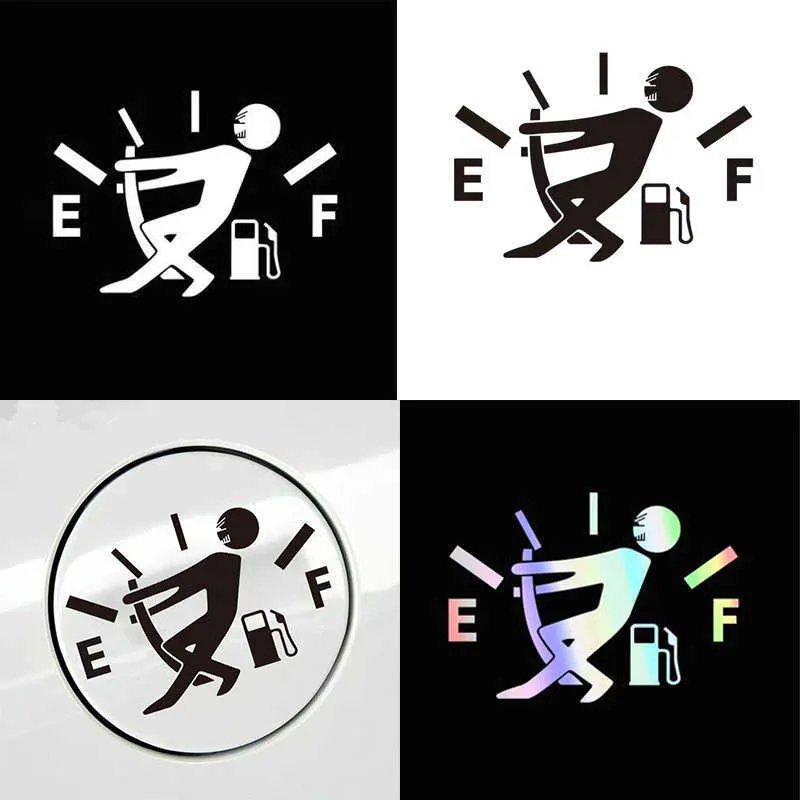 2023 Funny Fuel Tank Pointer to Full Hellaflush Reflective Vinyl Car ...