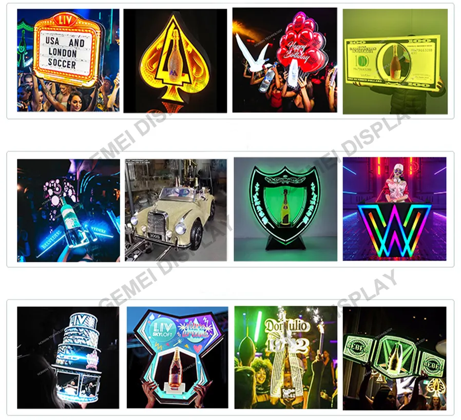 LED Black Card American Bottle Presenter AMEX Baller Express VIP ...