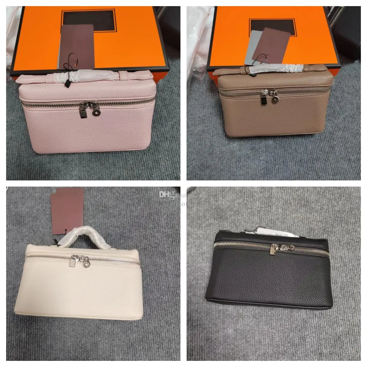 DHgate.com:Loro * Piana tote lunch box top layer LP19 Pouch DHgate.com:Loro * Piana tote lunch box top layer LP19 Pouch