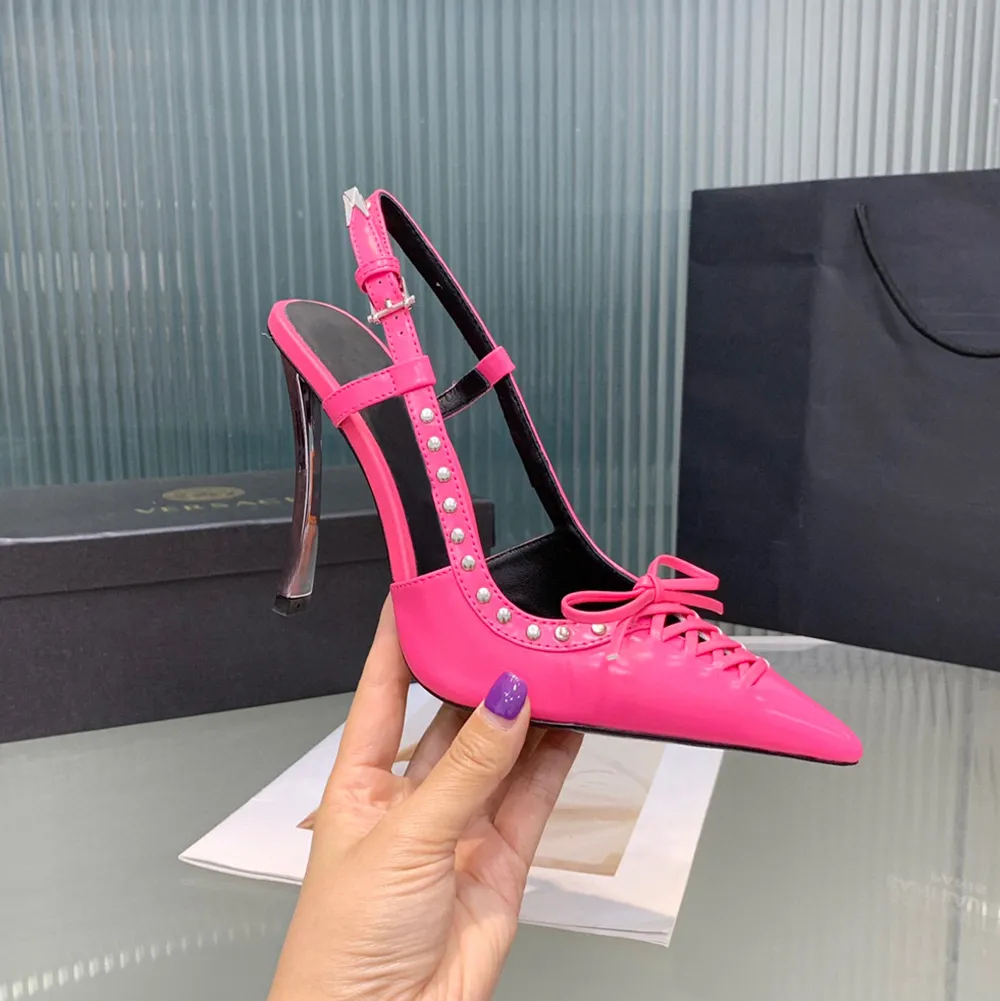 Womens Designer Pointed Toe Pumps High Stiletto Heels Shoes In Genuine ...