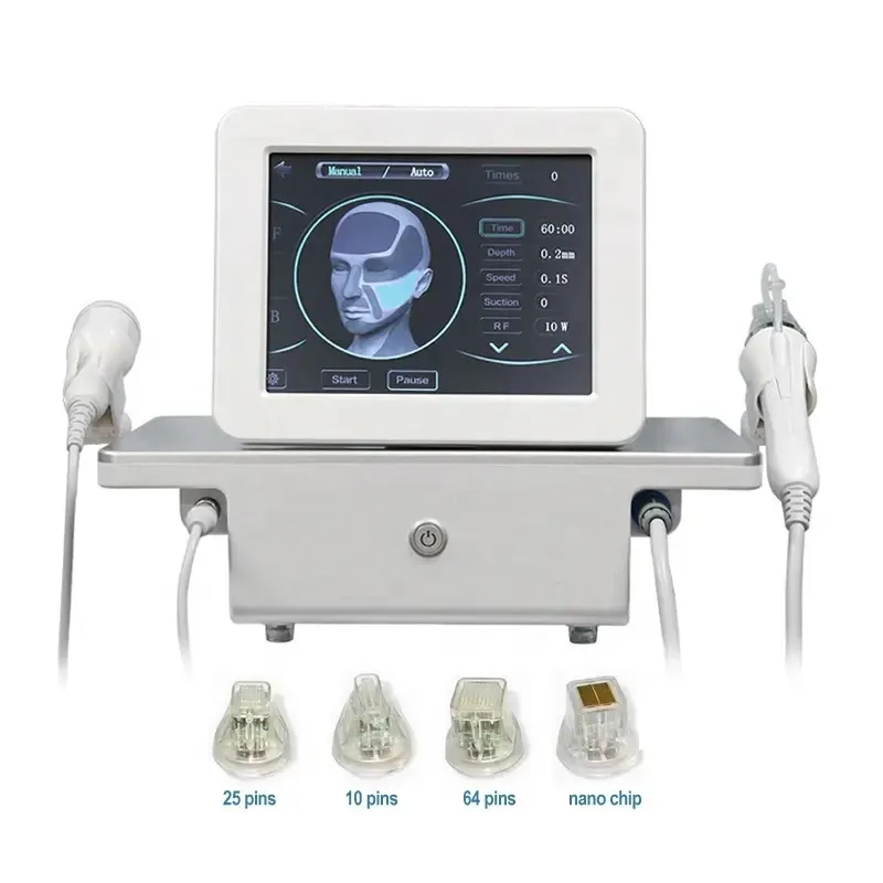 Portable RF Fractional Fractional Rf Microneedling Machine For Beauty ...