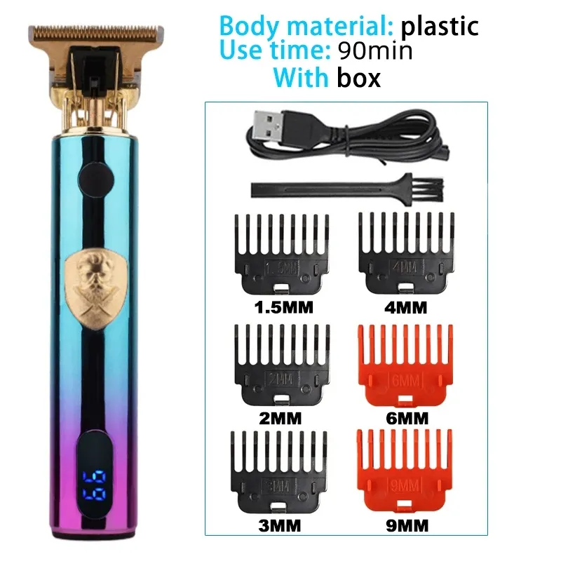T9 Original Machine Colorful Body Smooth Feel Hair Trimmer For Men ...